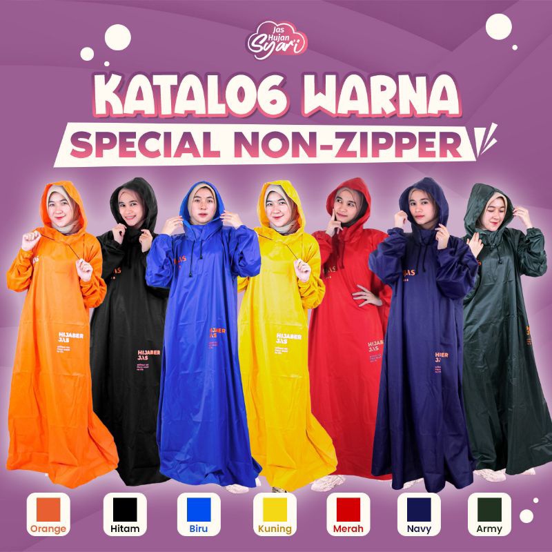 Jual Jas Hujan Syar'i | Gamis Wanita Muslimah | Hijabers Gamis Jas ...