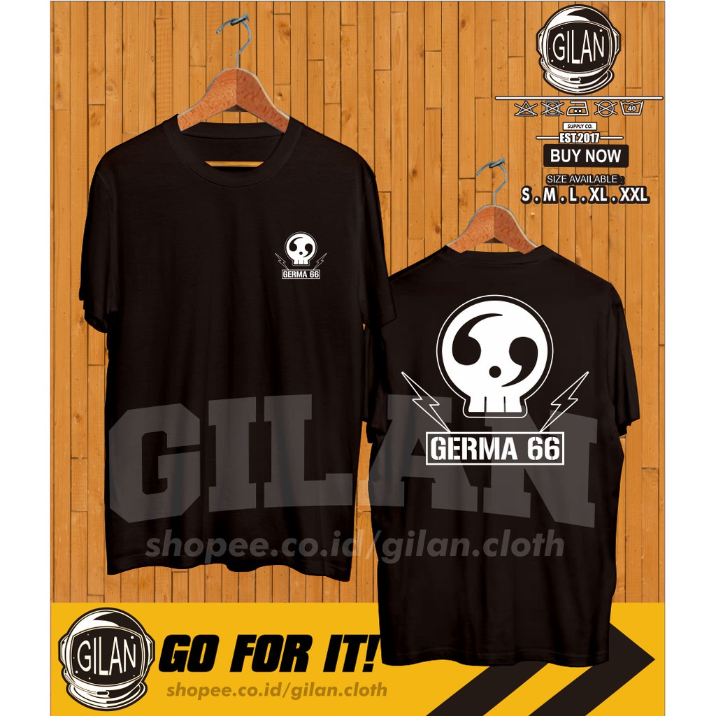 Jual Kaos Baju Germa 66 Logo Anime One Piece Sanji Monkey D Luffy ...