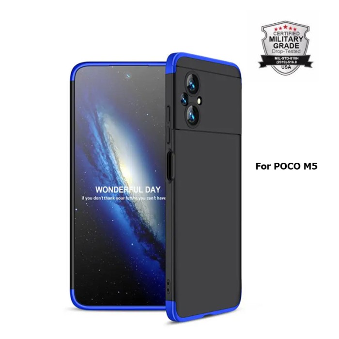 Jual Casing GKK Poco M5 GKK Original Hard Case 360 Shockproof Tahan ...