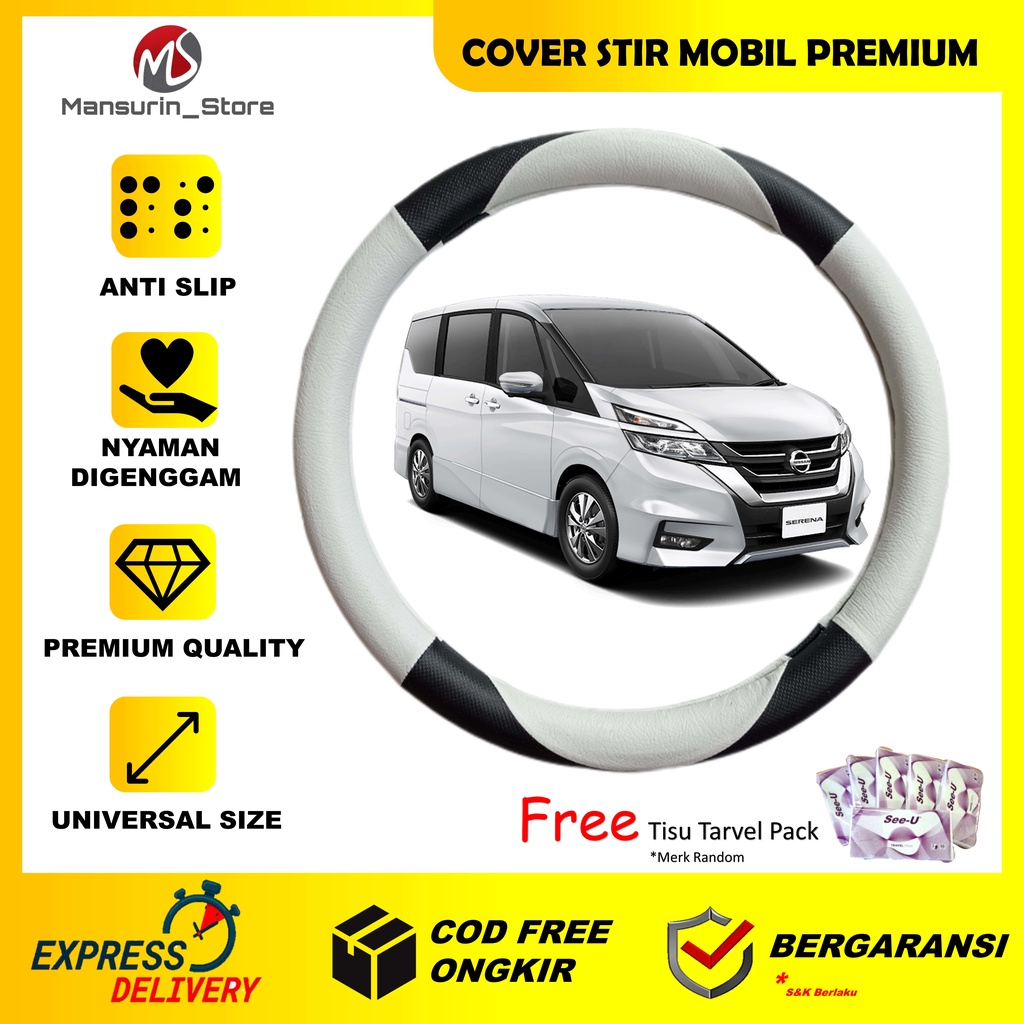 Jual Cover Stir Mobil Serena Sarung Setir Nissan Serena Cover Ster ...