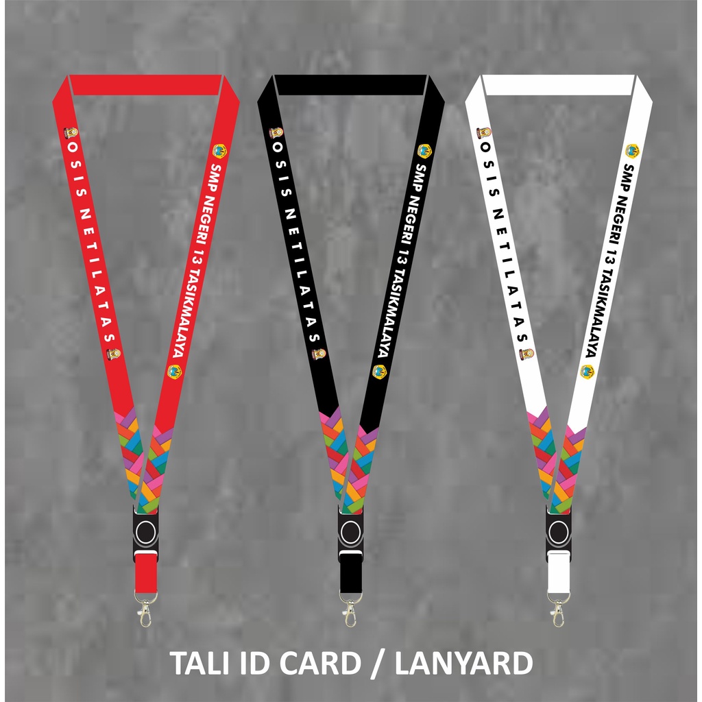 Jual TALI LANYARD ID CARD | TALI ID CARD PRINTING | LANYARD ID CARD ...