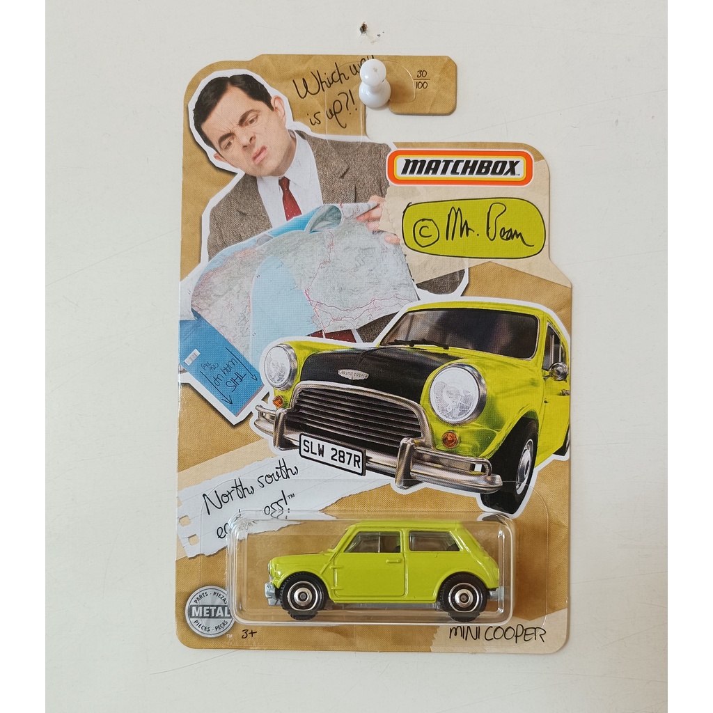 Jual MatchBox Mr.Bean Mini Cooper | Shopee Indonesia