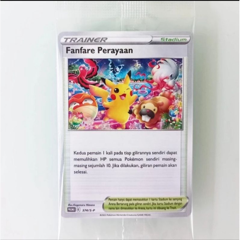 Jual Kartu pokemon festival fanfare perayaan | Shopee Indonesia