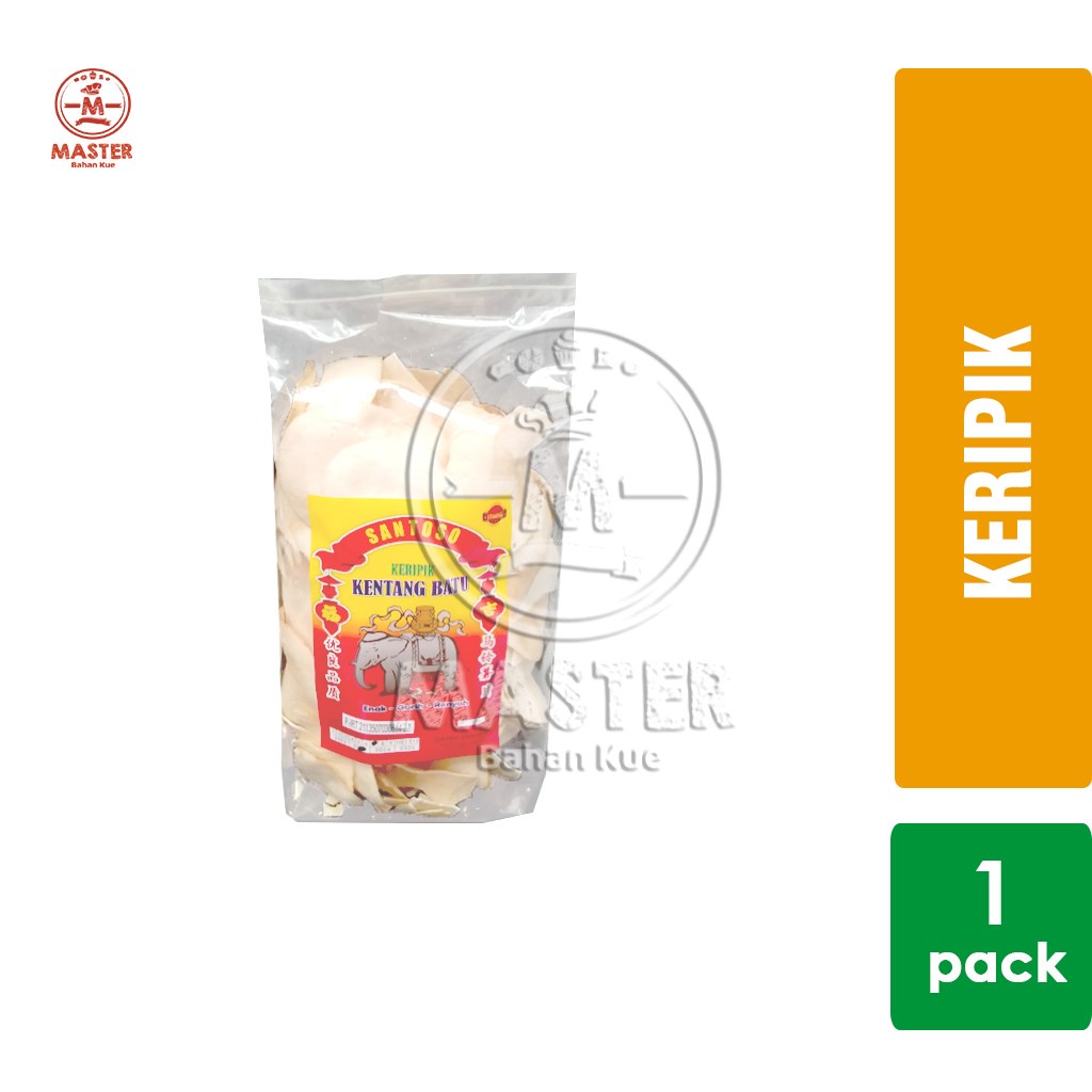 Jual Keripik Kripik Kentang Batu SANTOSO Gurih Renyah [1 Pack] | Shopee ...