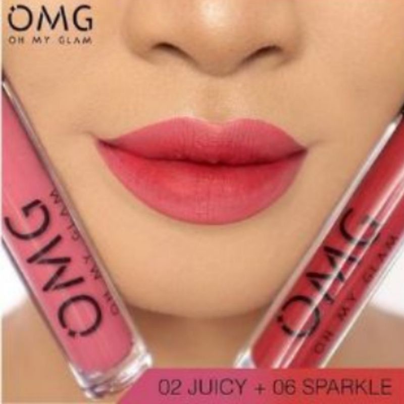 Jual Paket Ombre OMG OH MY GLAM Mattelast Lip Cream | Coffee Edition | Socialite | Tahan Lama ...