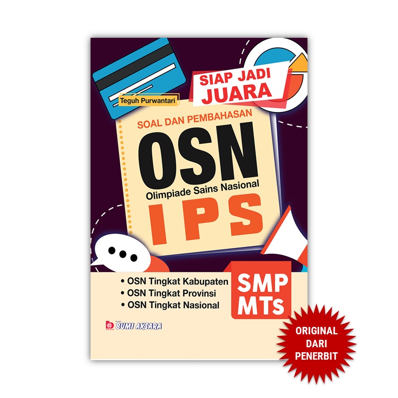 Jual OSN Ilmu Pengetahuan Sosial SMP MTs - Olimpiade Sains Nasional IPS | Shopee Indonesia