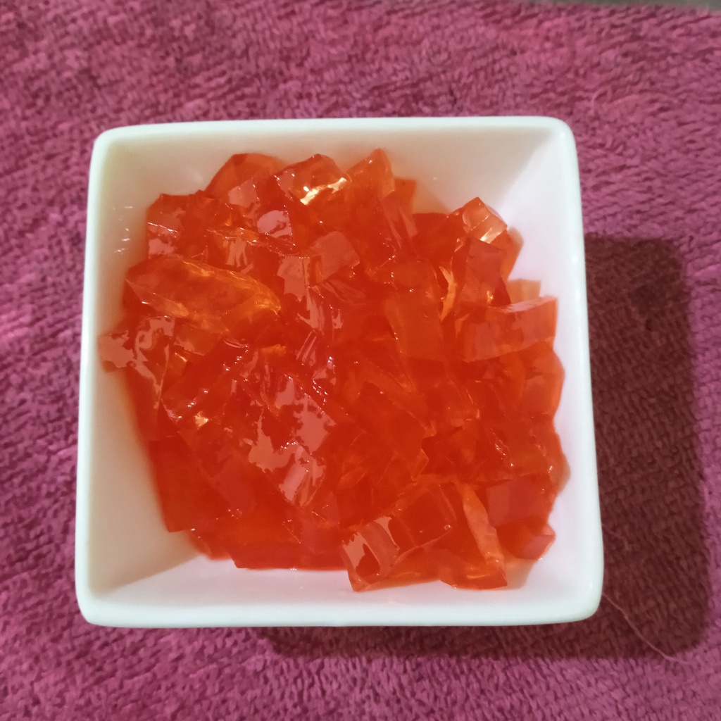 Jual Sample Jelly BobaKing Cocopandan , Jackfruit , Strawberry , Pandan ...