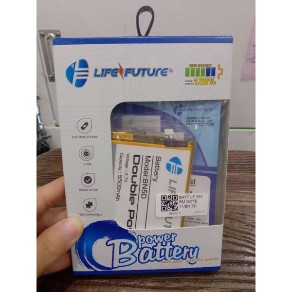 Jual BATRE LF REDMI NOTE 11 / BN5D DOUBLE POWER | Shopee Indonesia