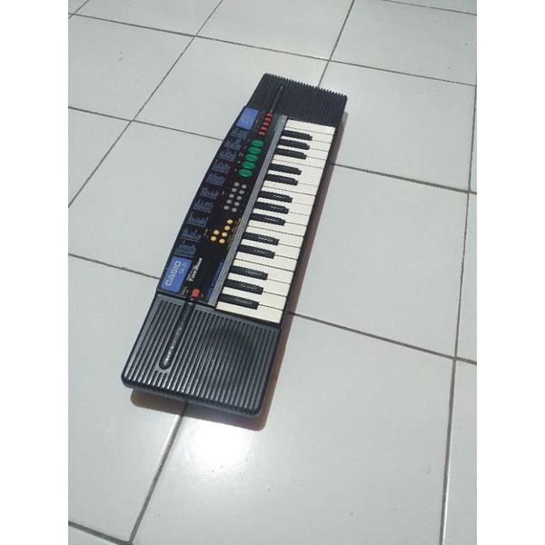 Jual Keyboard Casio SA-21 100 Sound Tone Bank Mini (Bekas) | Shopee ...
