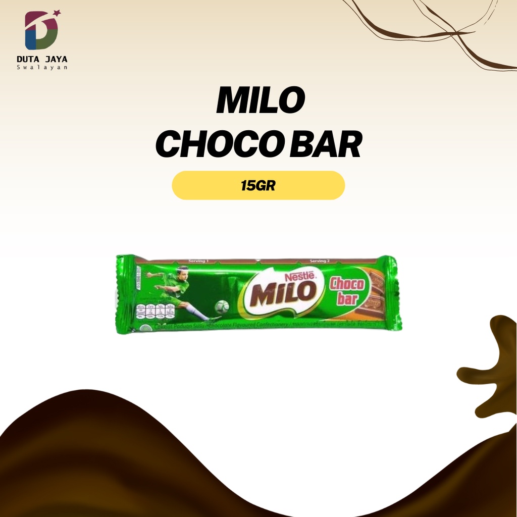 Jual Nestle Milo Chocolate Bar 15 Gram Cokelat Coklat | Shopee Indonesia