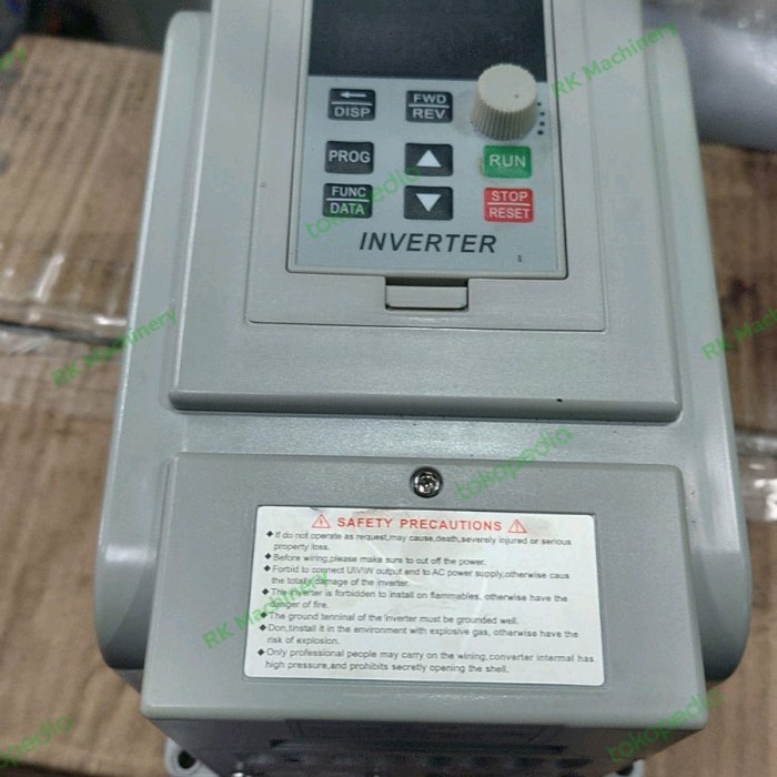 Jual Inverter Mesin Miling/Bubut | input 1phase 220V Output 3phase 380V 6HP | Shopee Indonesia