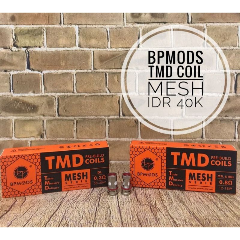 Jual TMD Coils Mesh Series by BPMods | Shopee Indonesia