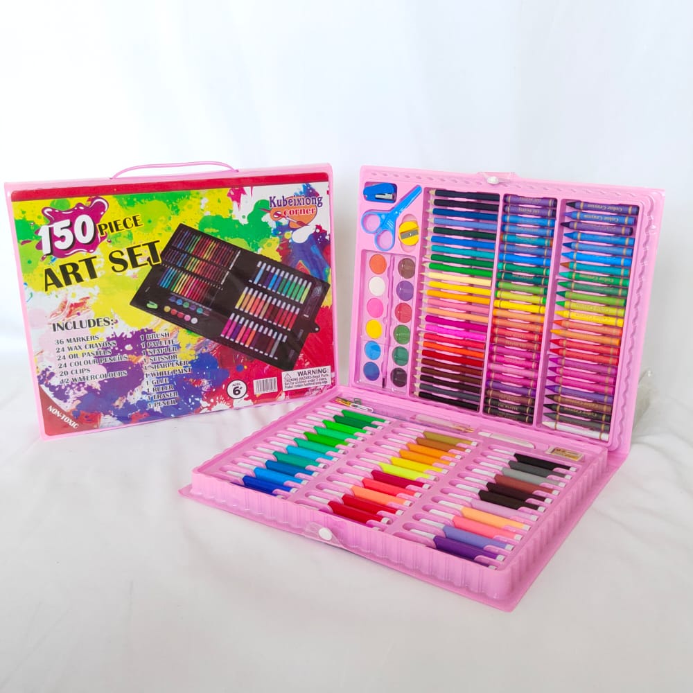 Jual Crayon Set 208pcs / Crayon Mewarnai 208pcs & 150pcs Warna / Pensil ...