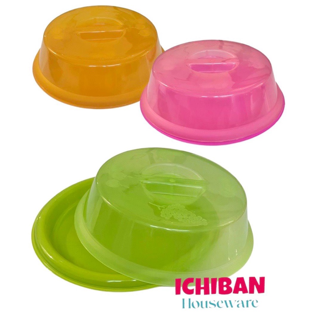 Jual PAKET 12 BIJI - Tempat Roti Kapsul Tutup D 32 cm / Kotak Kue Bulat ...