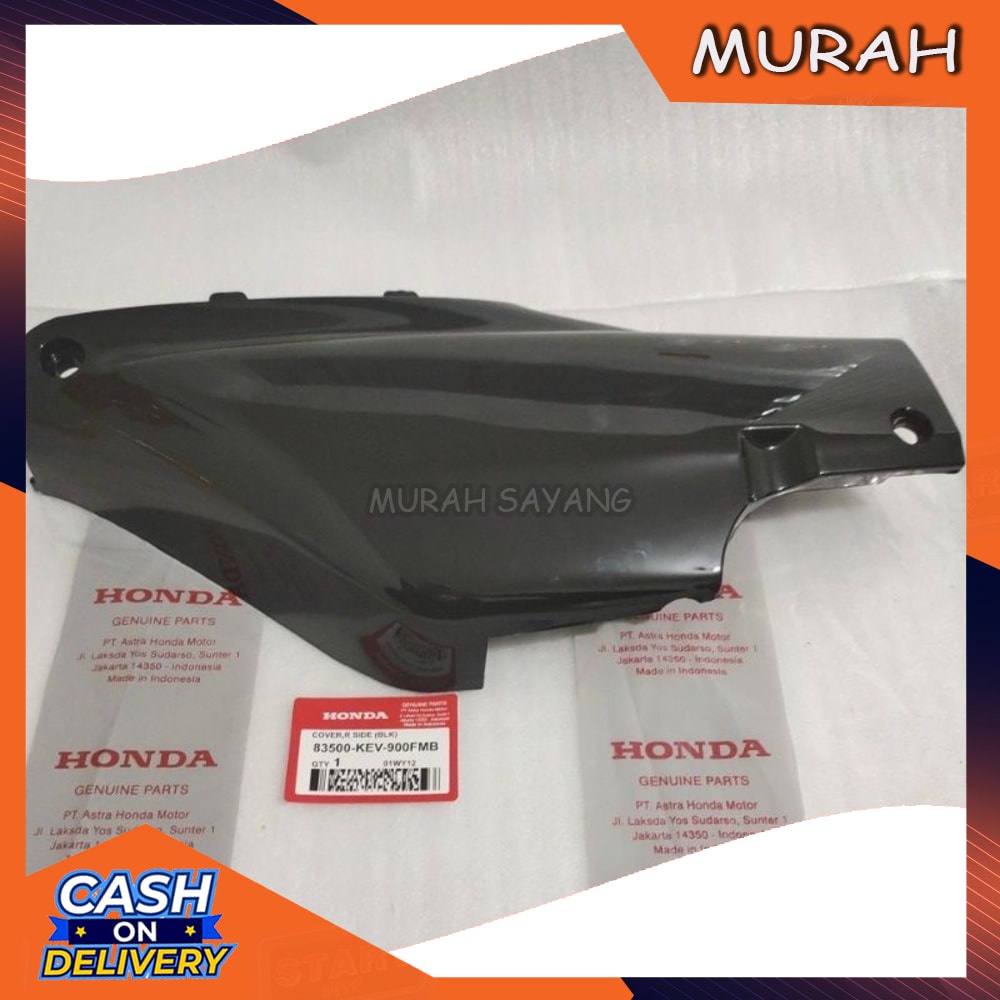 Jual Cover Tutup Box Aki Honda Supra X 100 Old lama Original HITAM ...