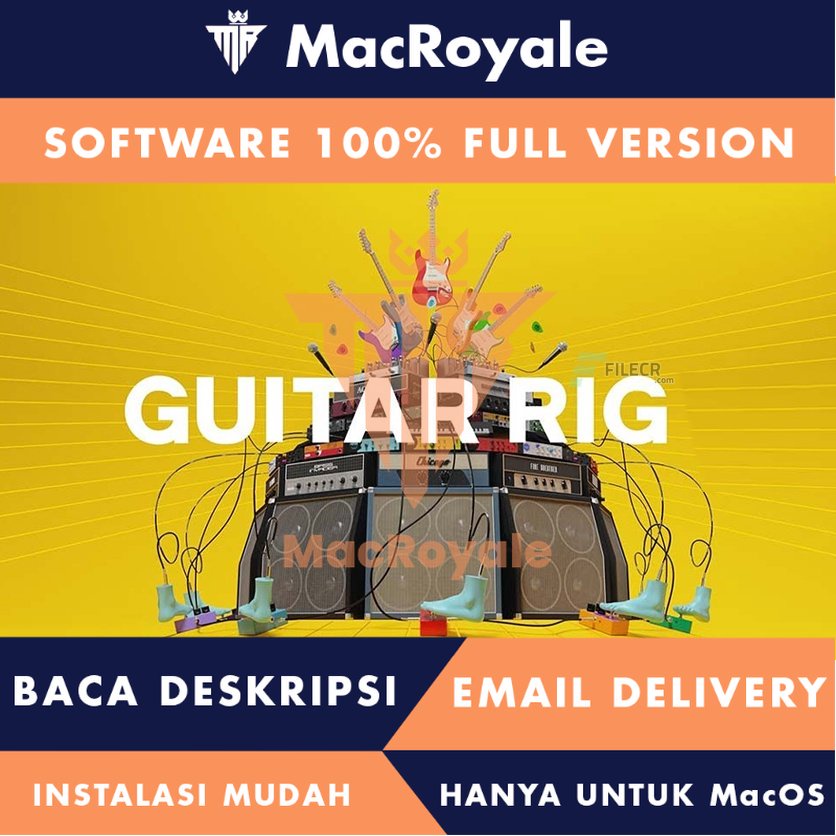 Jual [MacOS] Native Instruments Guitar Rig 6 Pro - untuk merekam dan mengedit musik gitar ...