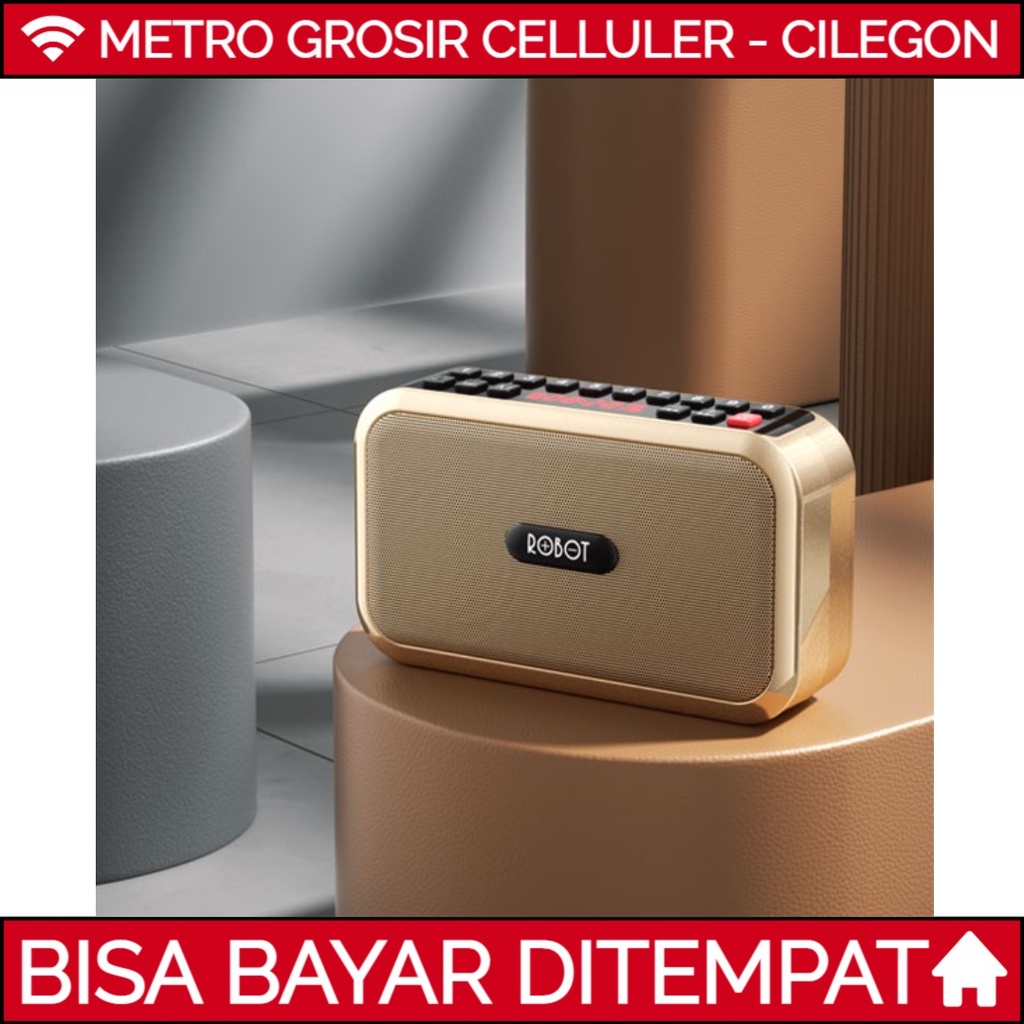 Jual ROBOT RB200 Bluetooth Speaker Wireless Al-Quran With Number Keys ...