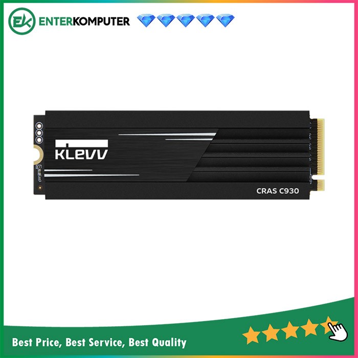 Jual KLEVV SSD CRAS C930 1TB M.2 2280 NVMe PCle Gen4 x4 Heatsink / SSD ...