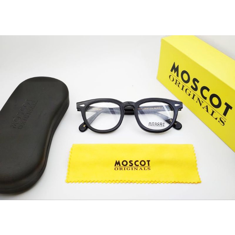 Jual Kacamata Moscot Lemtosh Black glossy frame size Large | Shopee ...