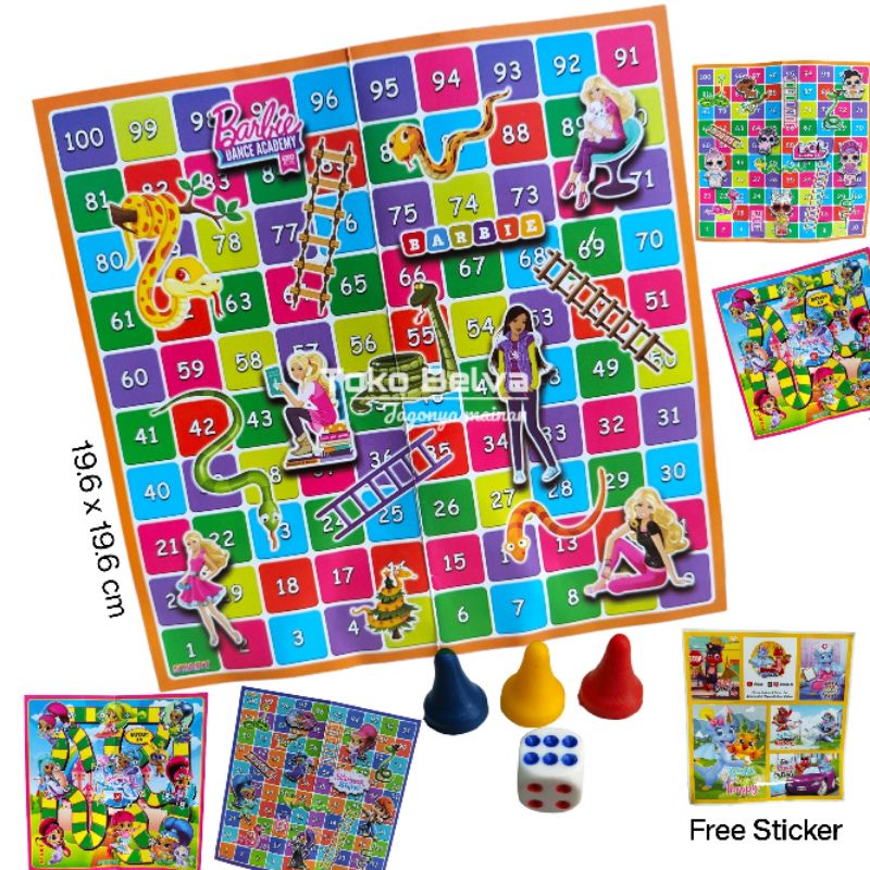 Jual Mainan Ular Tangga Bahan DG Tebal | Shopee Indonesia