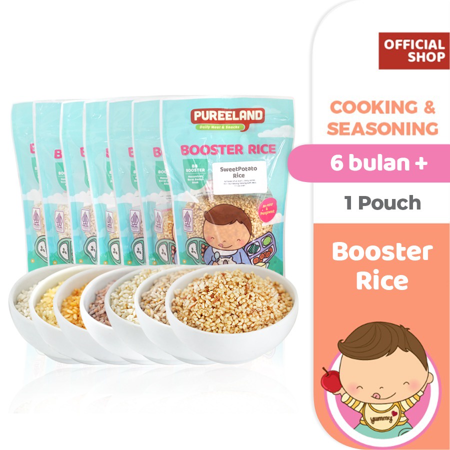 Jual Pureeland BB Booster Rice / Beras BB Booster MPASI Organik ...