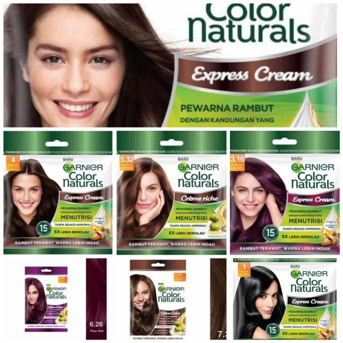 Jual garnier color cat rambut sachet (shampoo) | Shopee Indonesia