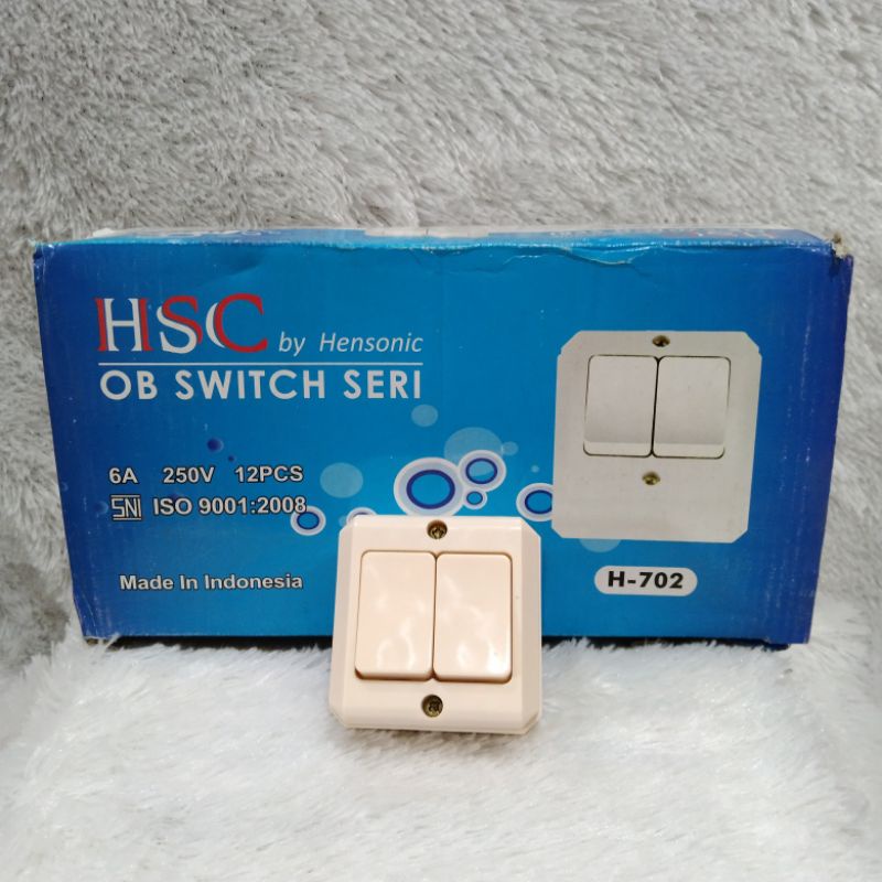 Jual HSC saklar switch seri timbul OB | Shopee Indonesia