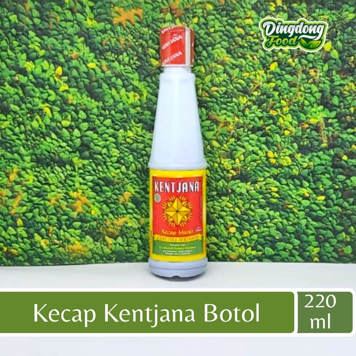 Jual Kecap Manis Kentjana Kemasan Botol Khas Kebumen 220 ml | Shopee ...