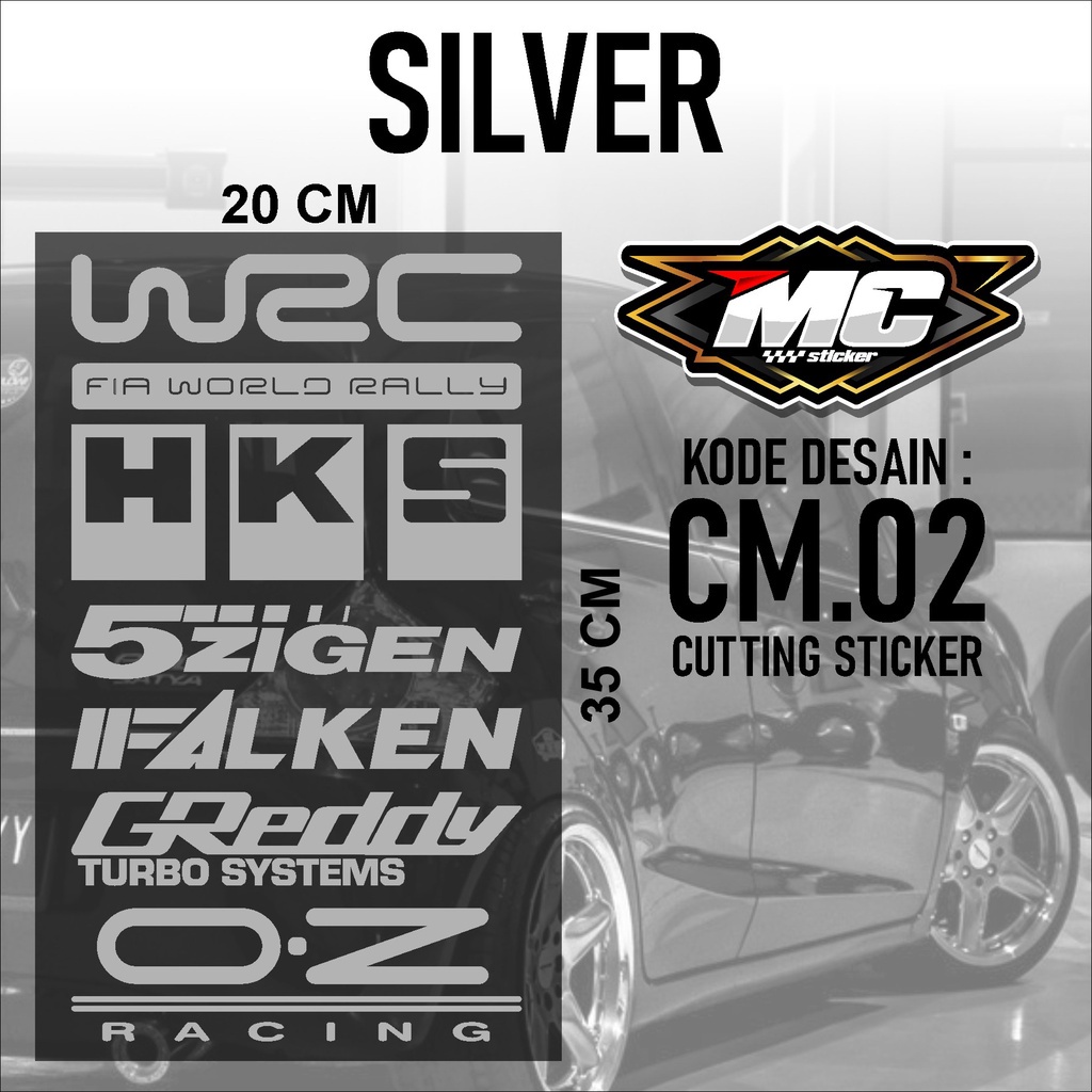 Jual MC Cutting Sticker CM 02 - Aksesoris Mobil Stiker Cutting Sticker ...