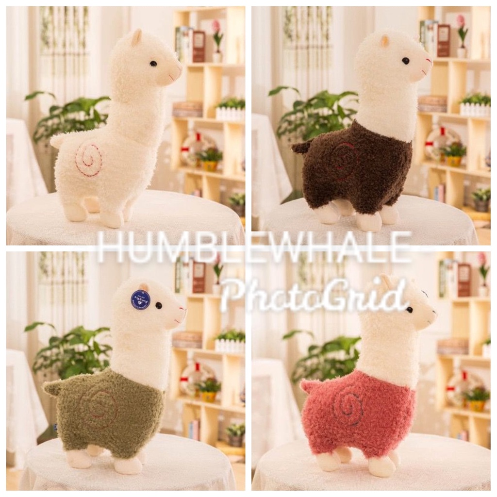 Jual BONEKA ALPACA ALPAKA IMPORT (45CM) | Shopee Indonesia