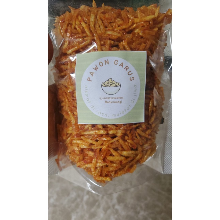 Jual kentang snack renyah pedas manis 200 gr | Shopee Indonesia