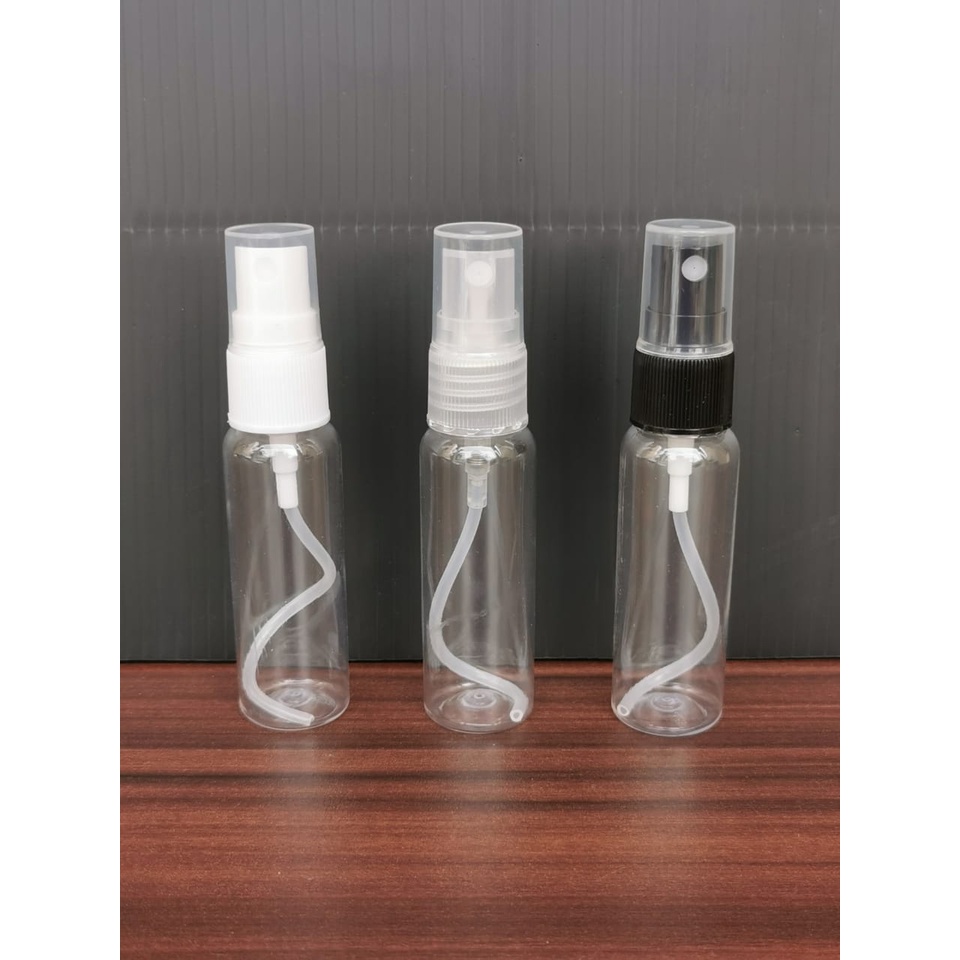 Jual Botol SPRAY PET 20 ml 20ml dan 30 ml 30ml Bening Clear Transparan (VC) | Shopee Indonesia