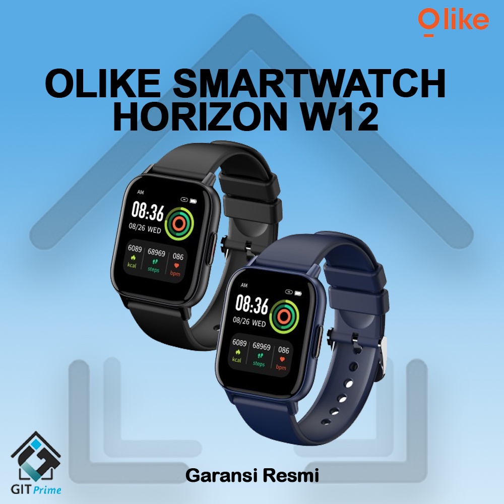 Jual Olike Smartwatch Horizon HD Full Touch Screen Real Time W12 ...
