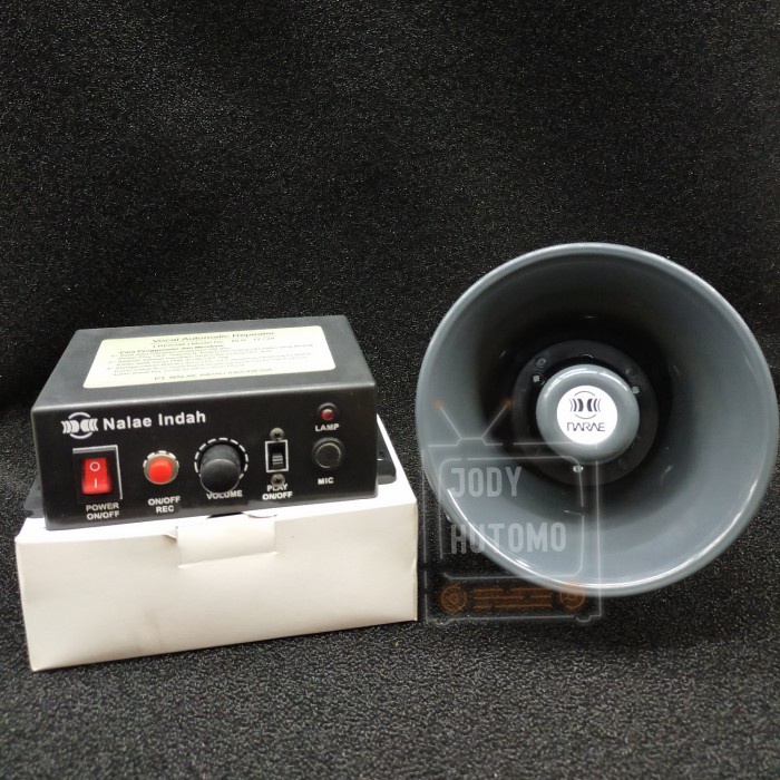 Jual Alat Rekam Suara set TOA Corong NARAE Voice Bakery Recorder TOA ...