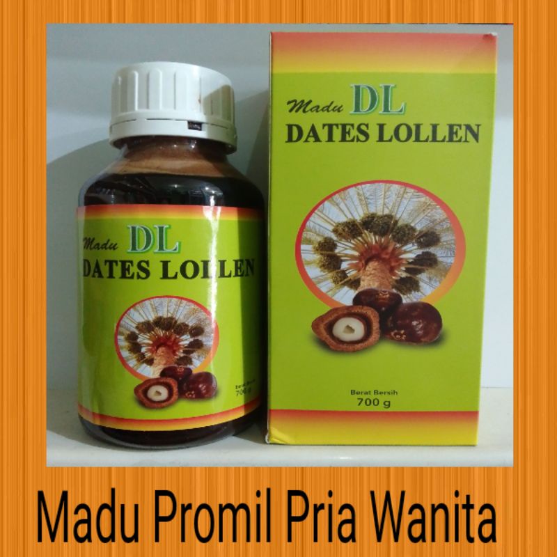 Jual Madu Promil DL Dates Lollen plus Sebuk Kurma Muda Untuk Penyubur ...