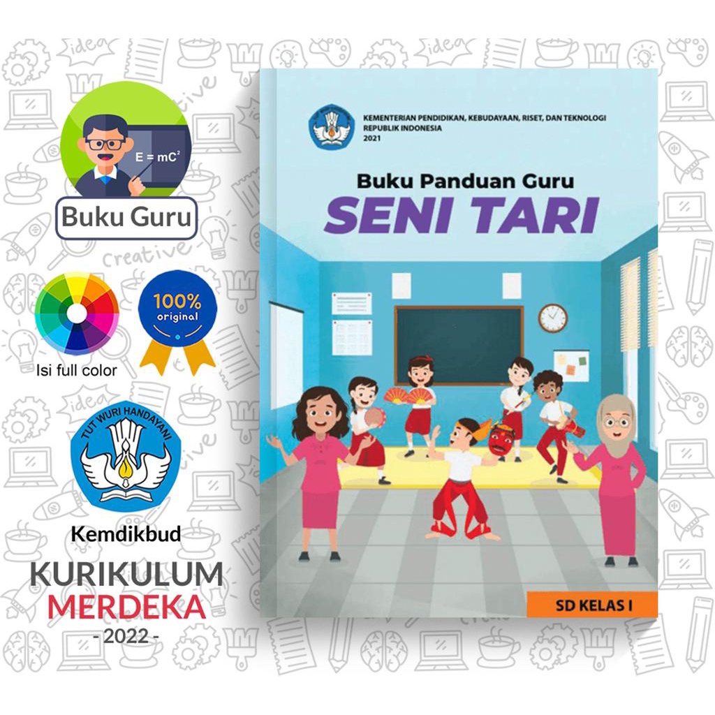 Jual Buku Panduan Guru SENI TARI Kelas 1 SD / MI Kurikulum Merdeka | Shopee Indonesia