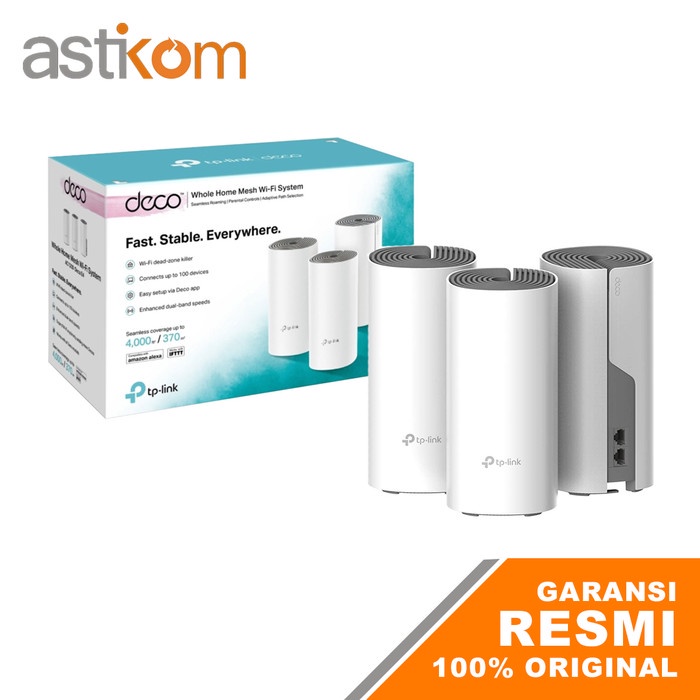 Jual Tp-link Deco E4 3 Pack AC1200 Whole Home Mesh Wifi System router ...