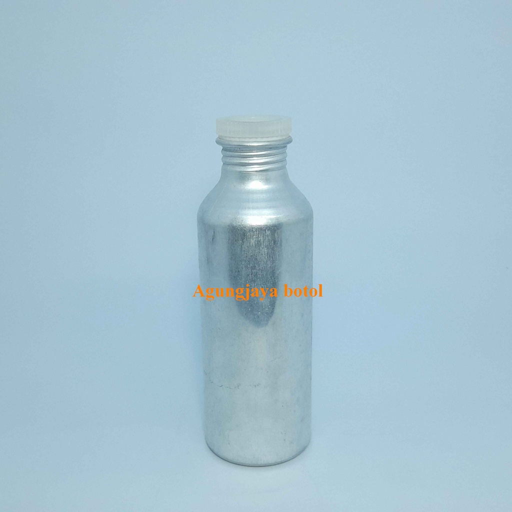 Jual Botol Alumunium 250 Ml Silver Dof Ttp L+D Bh / Botol Alumunium ...