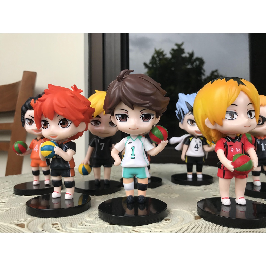 Jual Haikyu Action Figure Chibi Hinata Bokuto Oikawa Kenma Kageyama ...