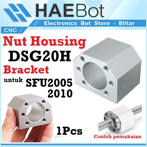 Jual [HAEBOT] Nut Housing DSG20H SFU2005 2010 Holder Bracket Rumahan ...