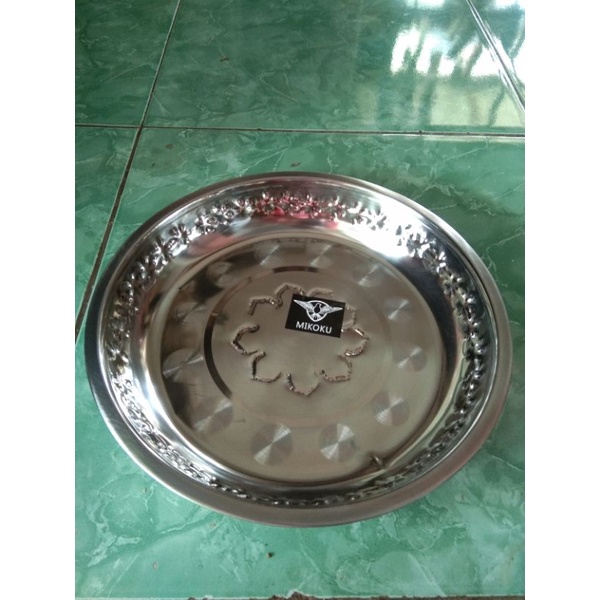 Jual bokor penyacak stenlis & talam stenlis uk 18,20,22,26,28,30,36,40 ...