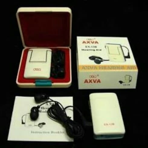 Jual Terlaris Hearing Aid (Alat Bantu Dengar) Axva Ex 13B | Shopee ...