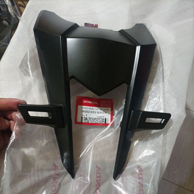 Jual Cover Front top Tameng plat nomer depan VARIO 125 NEW CBS ISS 2023 ...