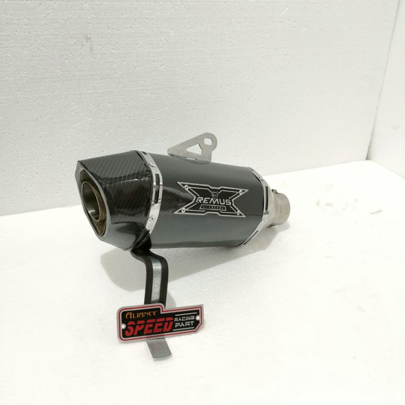 Jual Knalpot Racing Remus Hexacone Silincer Only 50mm | Shopee Indonesia