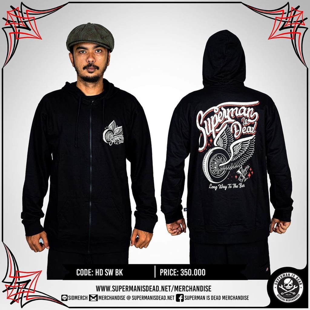 Jual SID MERCH| HOODIE| SPINNING WHELL| HD SW BK (HOODIE) | Shopee ...