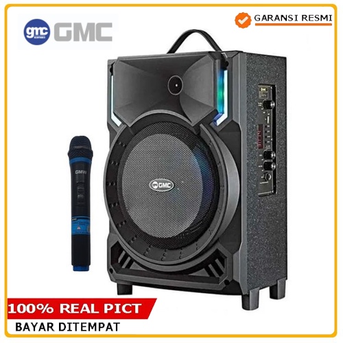 Jual SPEAKER GMC BLUETOOTH KARAOKE 897H / GMC 897R / GMC 897S / GMC ...