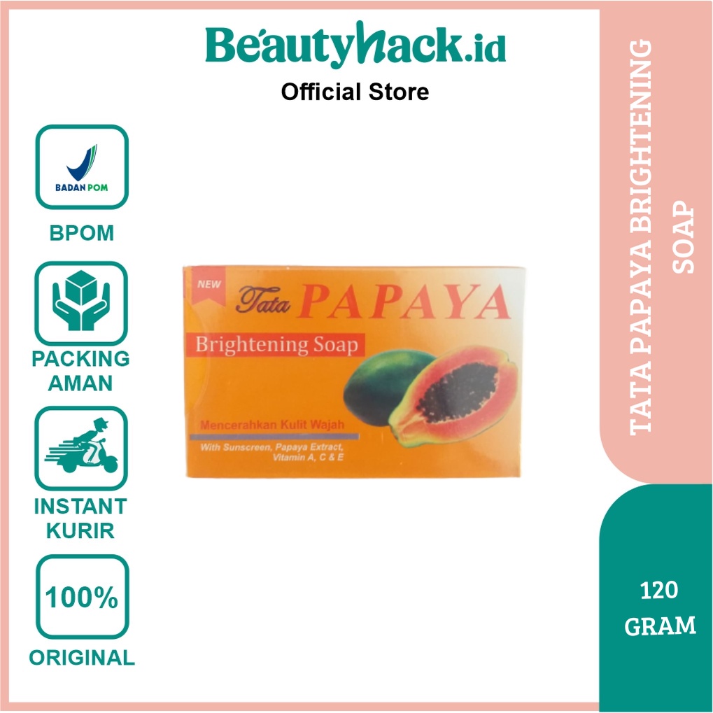 Jual Tata Papaya Brightening Soap 120gr | Shopee Indonesia