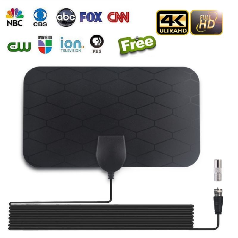 Jual Antena TV Digital Indoor DVB-T2 4k High Gain 25db TFL-D139 PRO ...