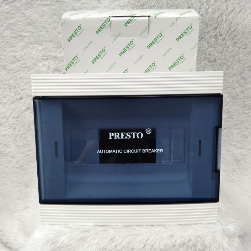 Jual box mcb 8 grup plus penutup inbow presto | Shopee Indonesia