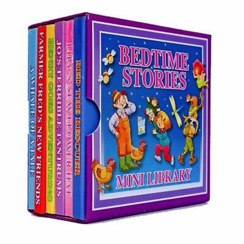 Jual Bedtime Stories Pocket Library 6 Board Books Collection Set ...